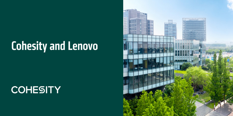 Zertifizierte Cohesity- und Lenovo ThinkSystem-Lösungen