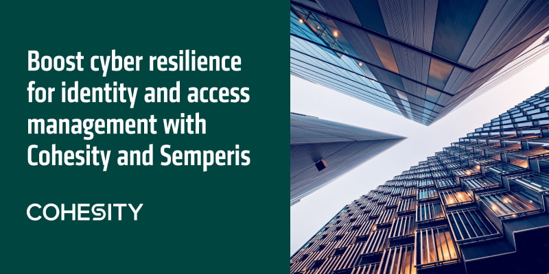 Cohesity and Semperis