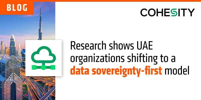 Data sovereignty UAE survey | Cohesity