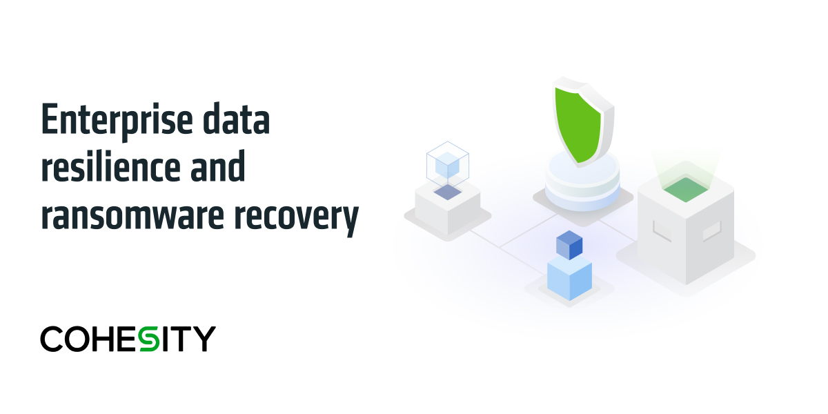 Data Resiliency Solutions | Cohesity
