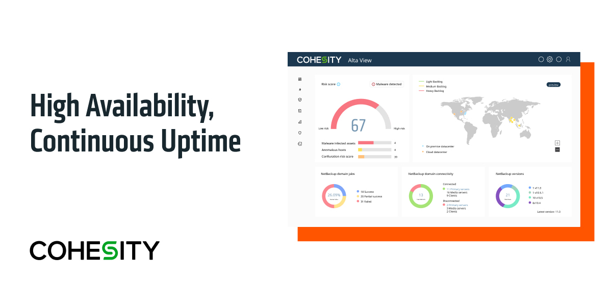Alta disponibilidade | Cohesity