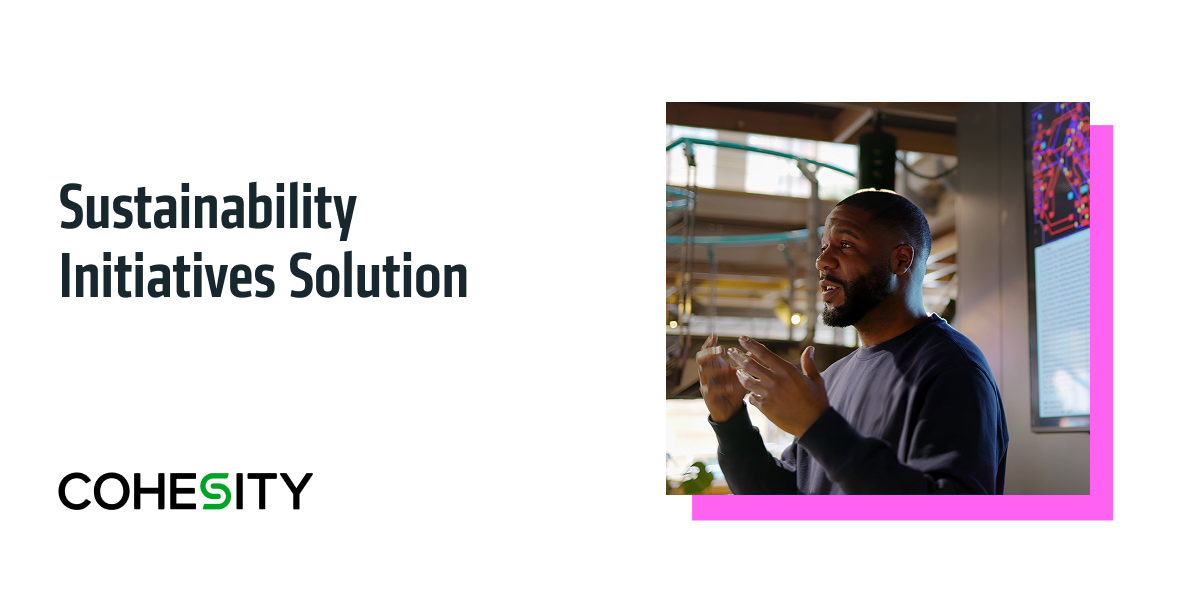 Nachhaltigkeitsinitiativen und Datenmanagement-Lösungen | Veritas