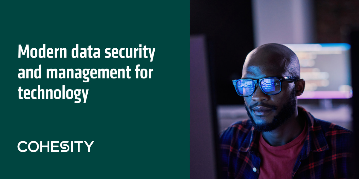 Segurança e gerenciamento de dados para tecnologia | Cohesity