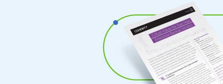 What is Backup and Recovery? | Learn Data Backup Solutions | Cohesity