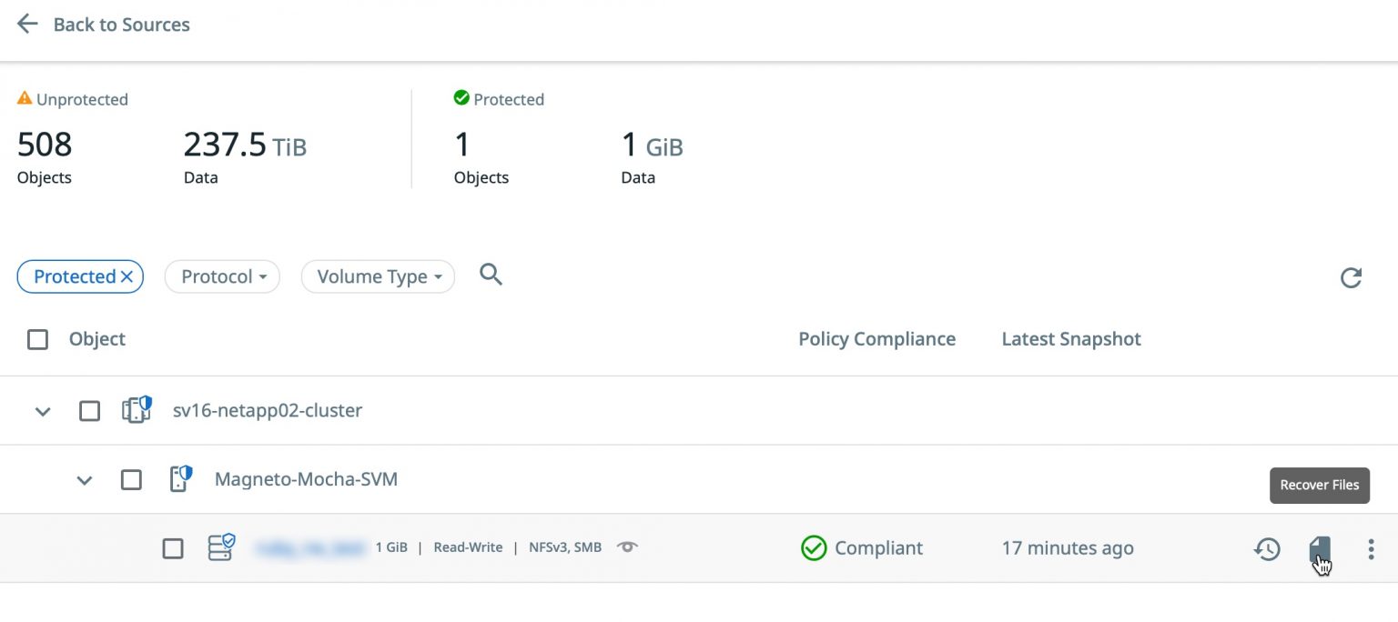 Backup as a Service for NAS Files: 3 Simple Steps | Cohesity