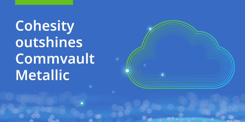 Cohesity Backup as a Service vs. Commvault Cloud SaaS