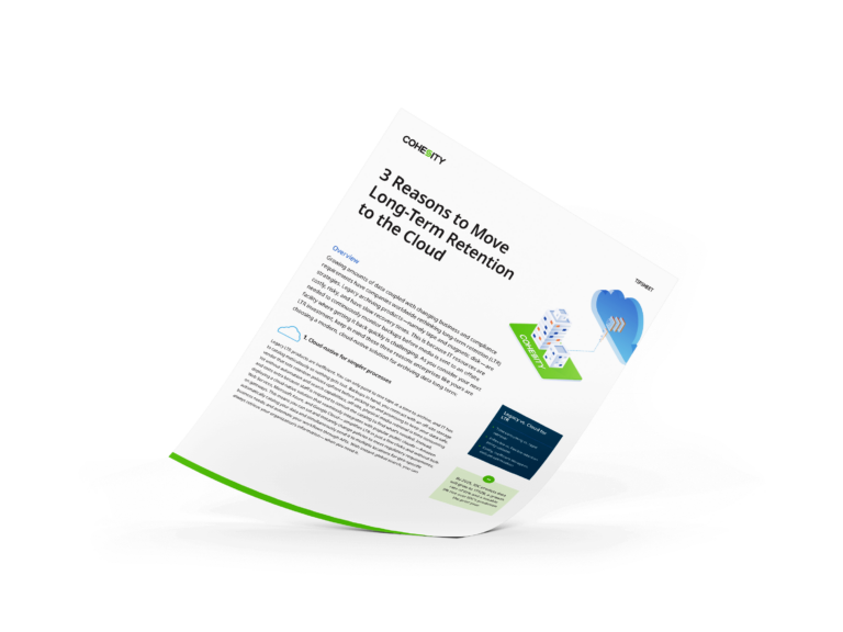 Data Archiving & Retention Solution | Cohesity