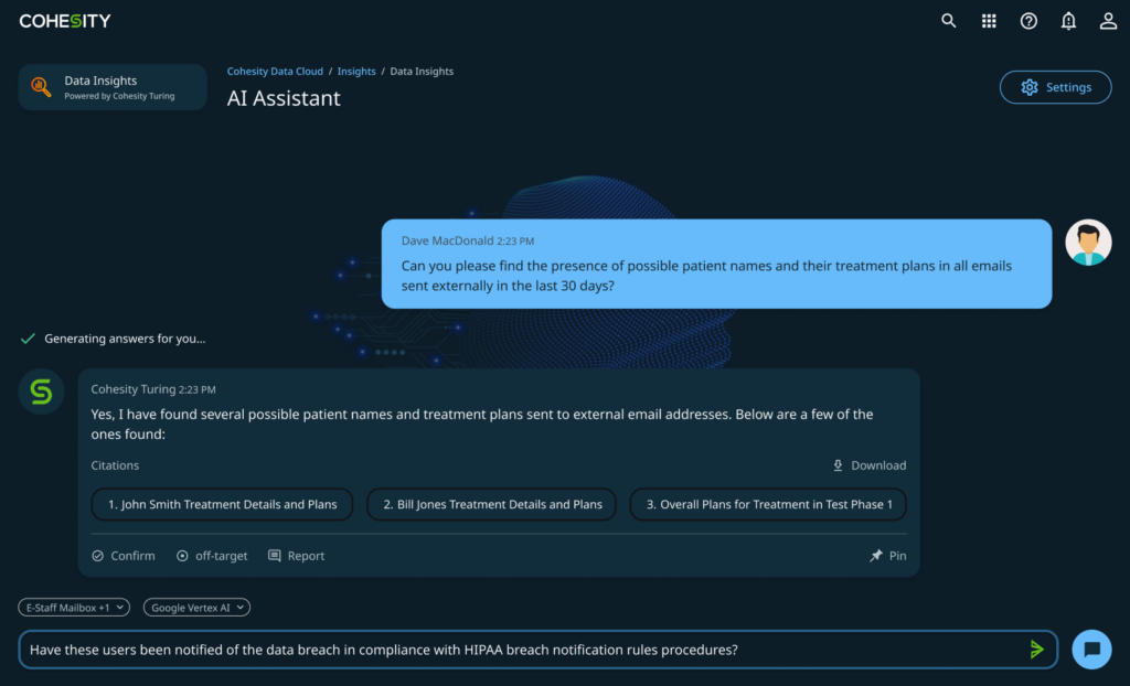 Cohesity UI wins gold at London Design Awards