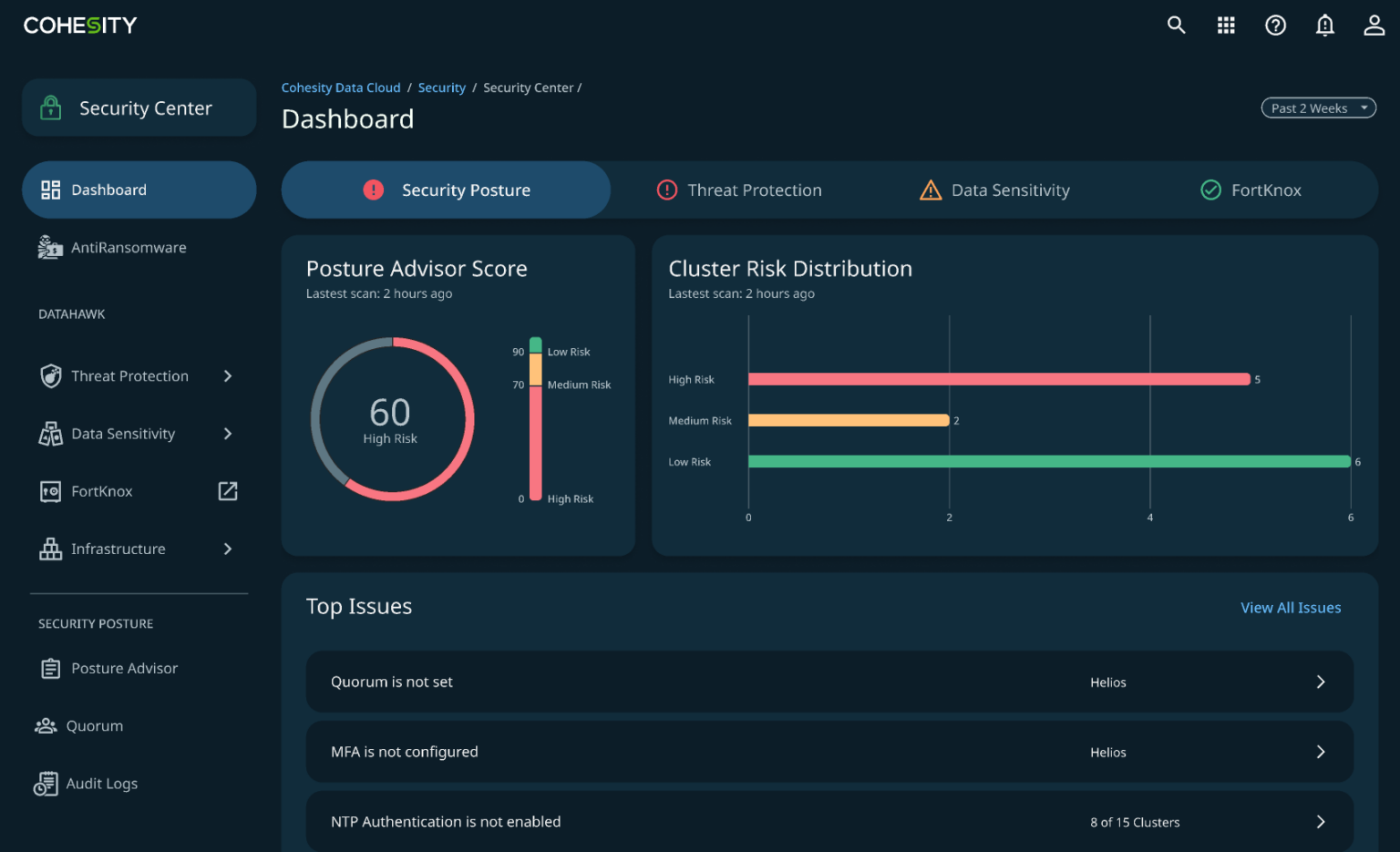 Cohesity UI wins gold at London Design Awards
