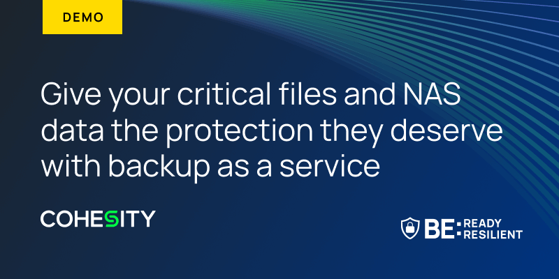 Files / NAS Backup as a Service | Cohesity