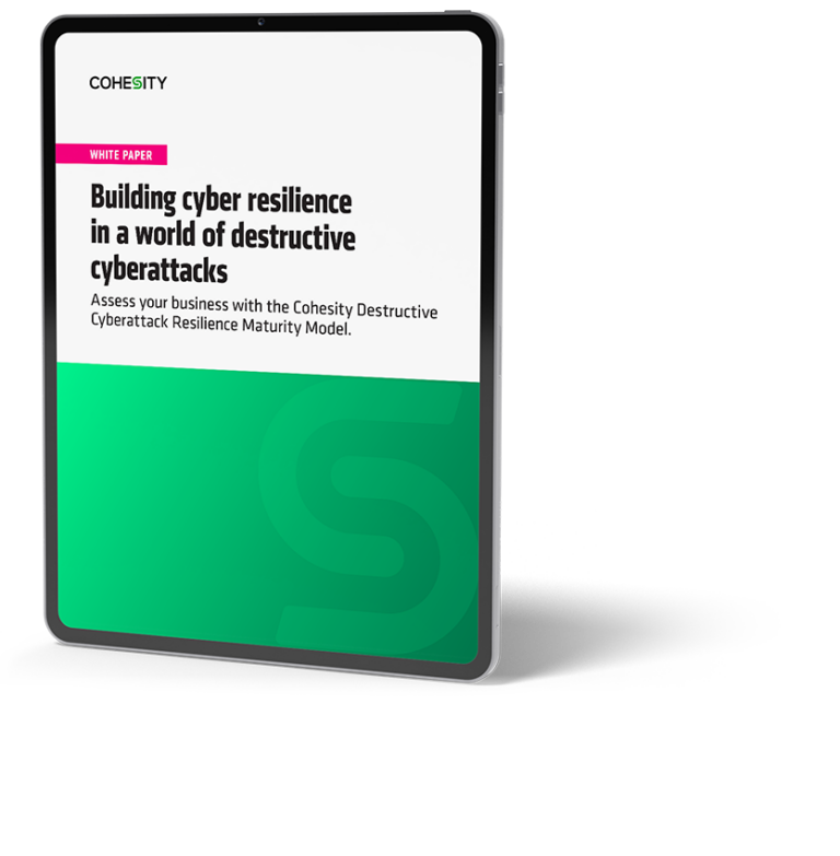 White Paper: Cohesity Helps Enterprises Build Cyber Resilience Against ...
