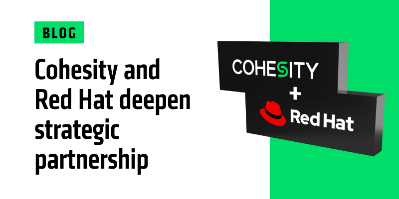 Red Hat Summit | Cohesity