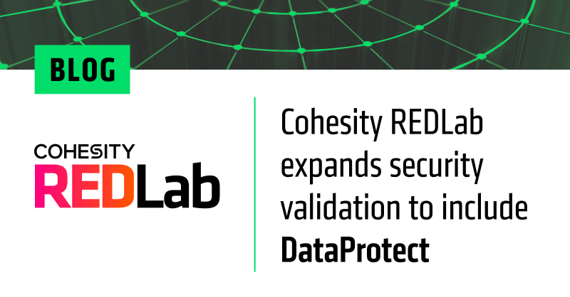 REDLab expands security validation to include DataProtect