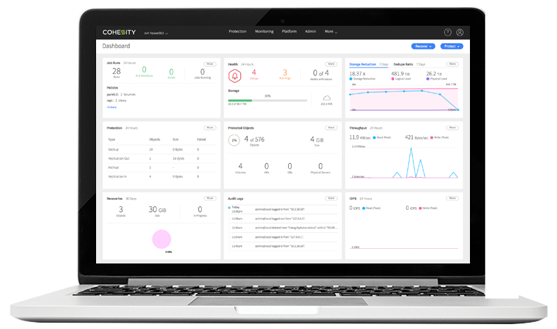 Modern Web-Scale Backup and Recovery | Cohesity Modern Web-Scale Backup and Recovery | Cohesity